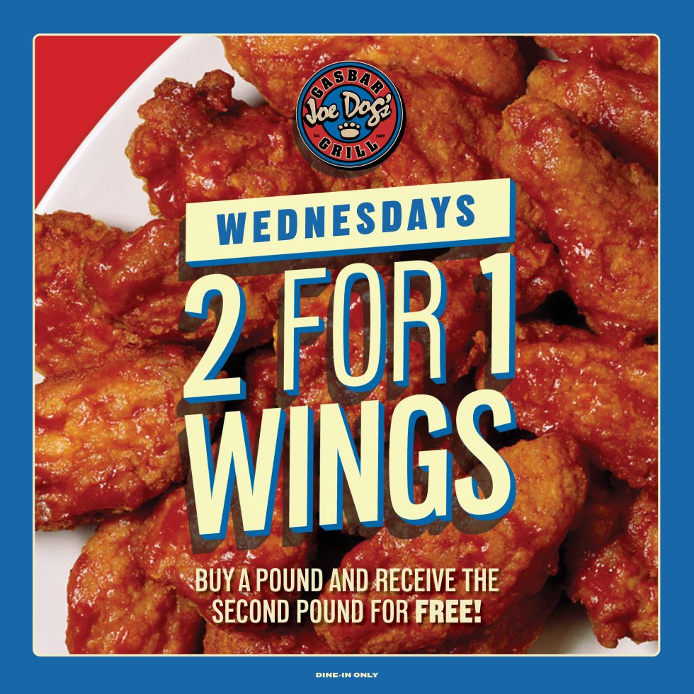 The Menu - Joe Dog’s Gasbar Grill - A restaurant staple in the Downtown ...